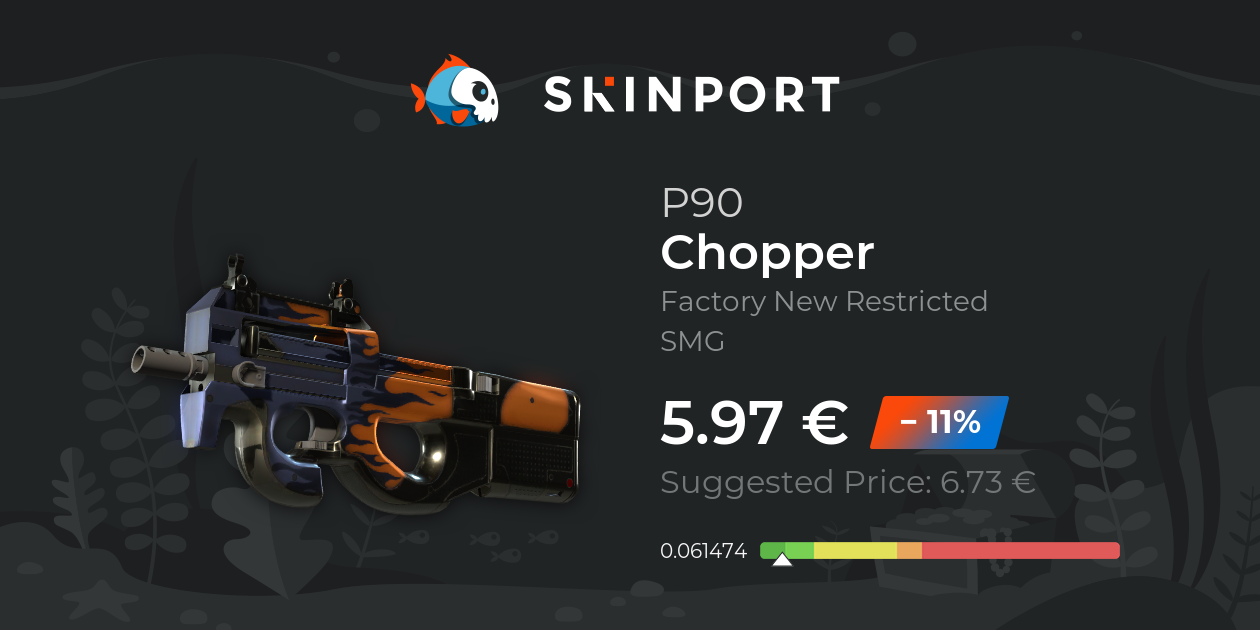 P90 | 夺命器 (崭新出厂) - Counter-Strike 2 - Skinport