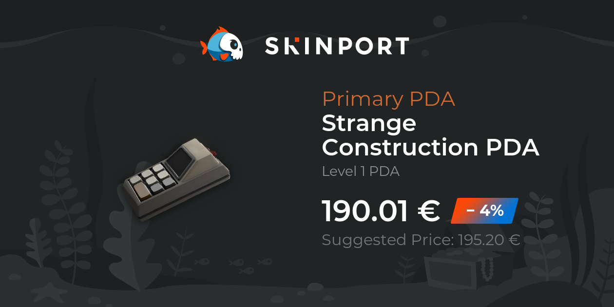 Konstruktions-PDA - Seltsam - Team Fortress 2 - Skinport