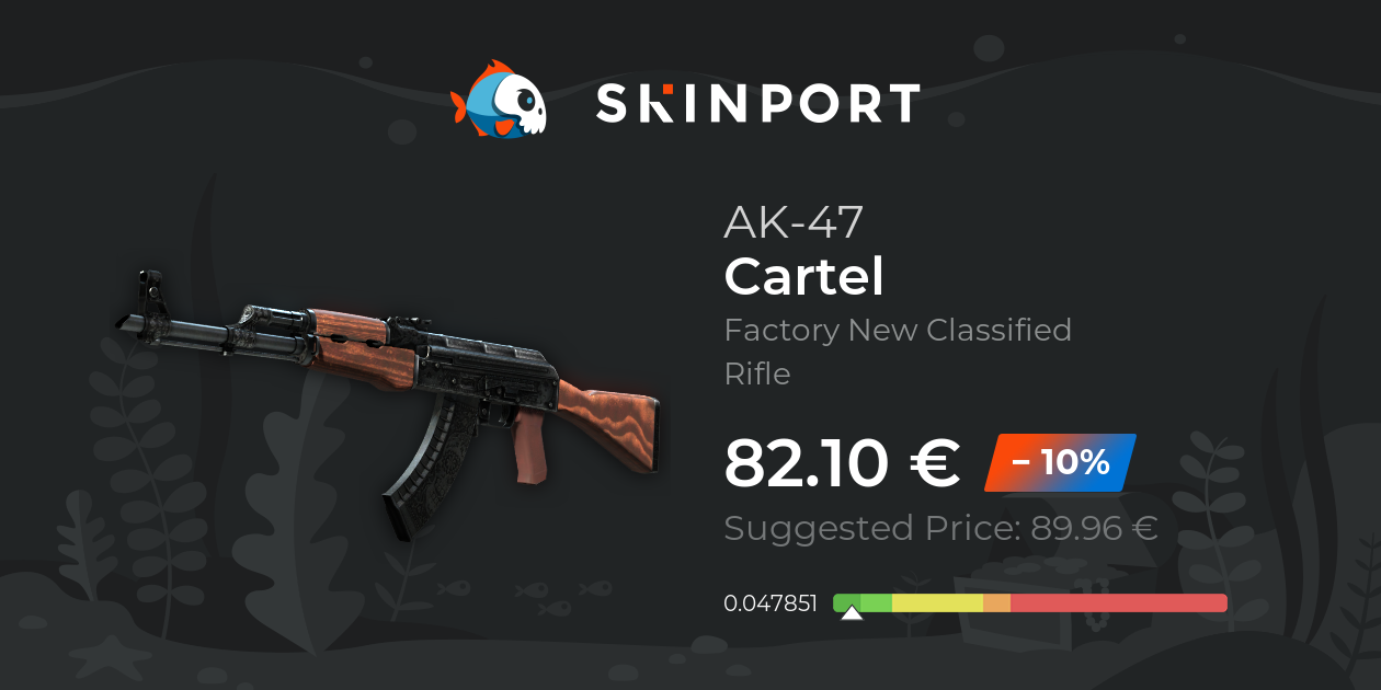 AK-47 | Cartel (Factory New) - Counter-Strike 2 - Skinport