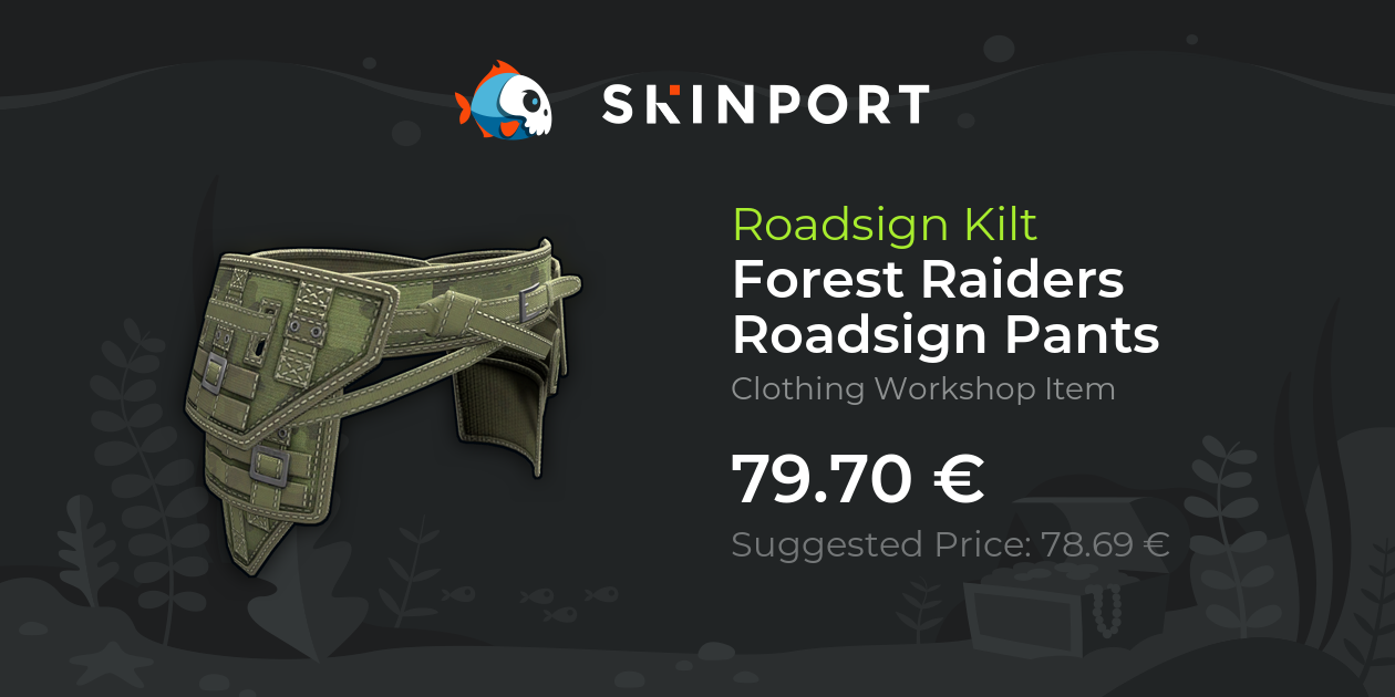 Forest Raiders Roadsign Pants - Rust - Skinport