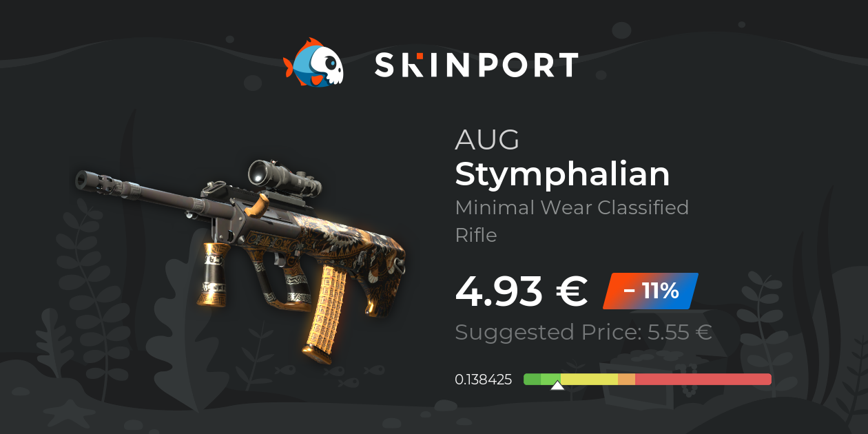 AUG | Stymphalian (Minimal Wear) - Counter-Strike 2 - Skinport
