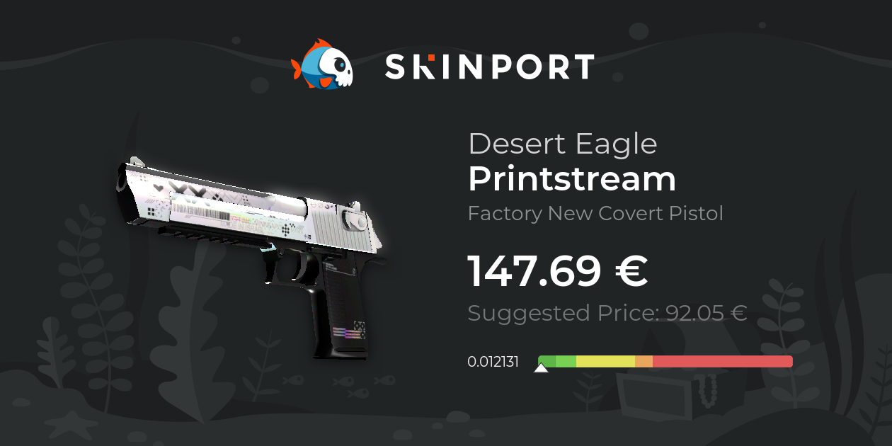 Desert Eagle | Printstream (Factory New) - CS2 - Skinport