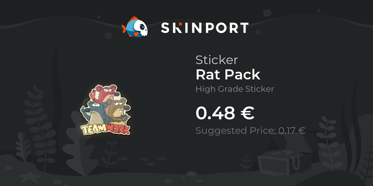 Sticker | Rat Pack - Counter-Strike 2 - Skinport