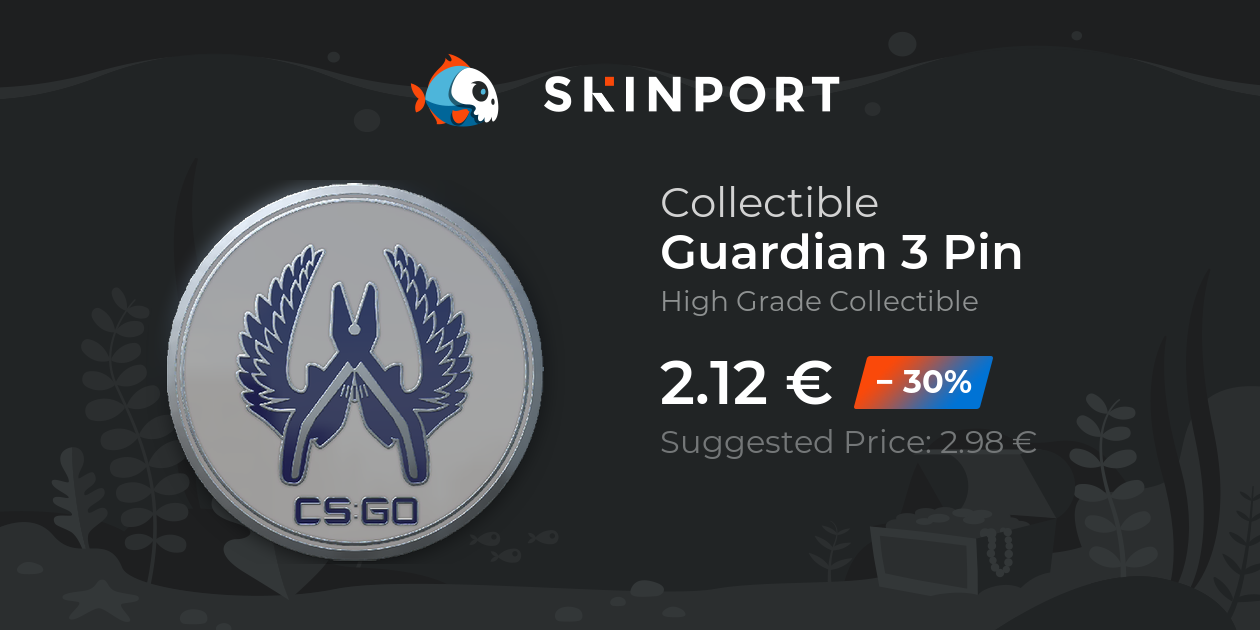 Guardian 3 Pin - Counter-Strike 2 - Skinport