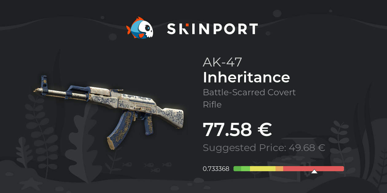 AK-47 | Inheritance (Battle-Scarred) - Counter-Strike 2 - Skinport