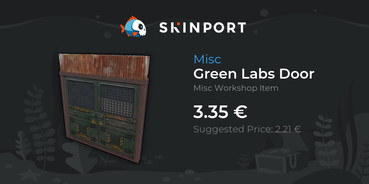 Green Labs Door - Rust - Skinport