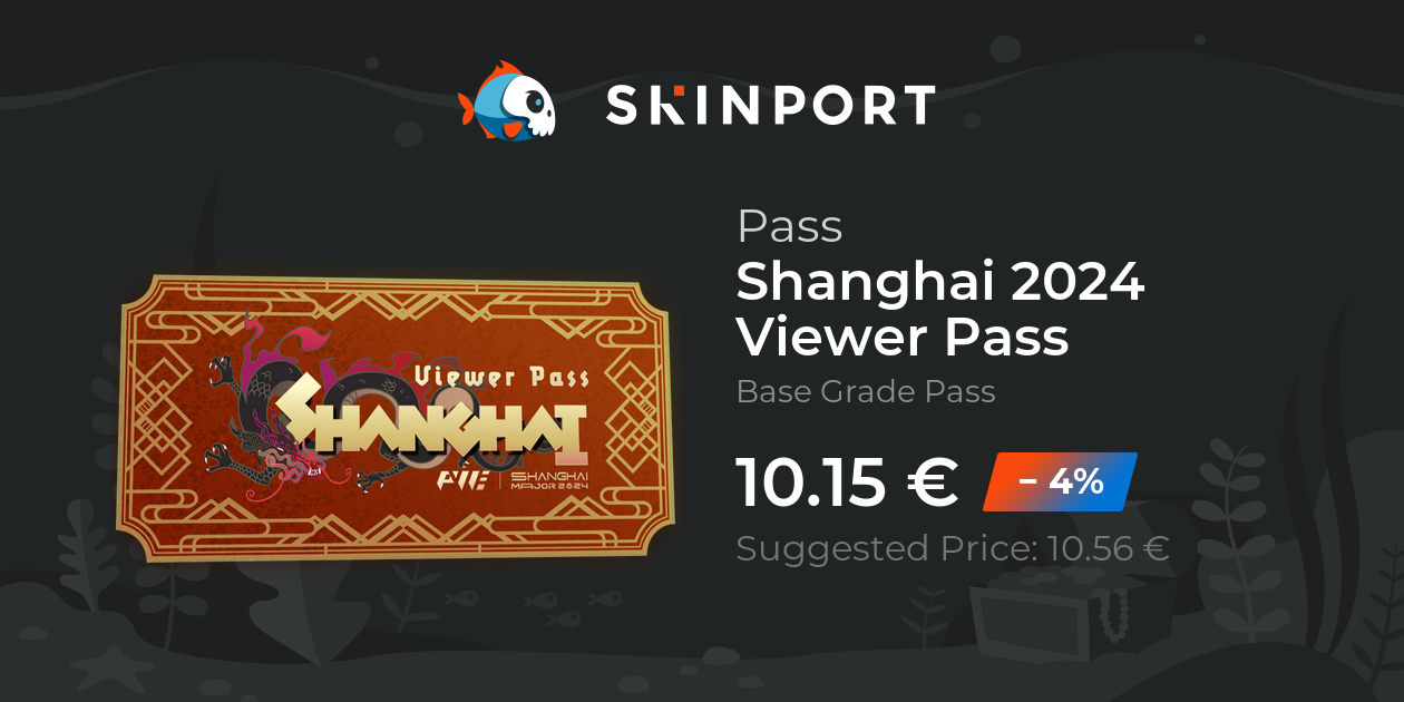 Shanghai 2024 Viewer Pass - Counter-Strike 2 - Skinport