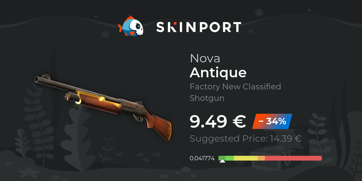 Nova | Antique (Factory New) - Counter-Strike 2 - Skinport