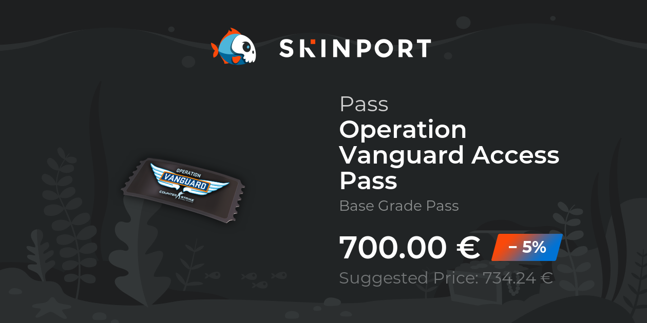Operation Vanguard Access Pass - Counter-Strike 2 - Skinport