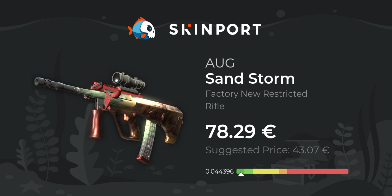 AUG | Sand Storm (Factory New) - Counter-Strike 2 - Skinport