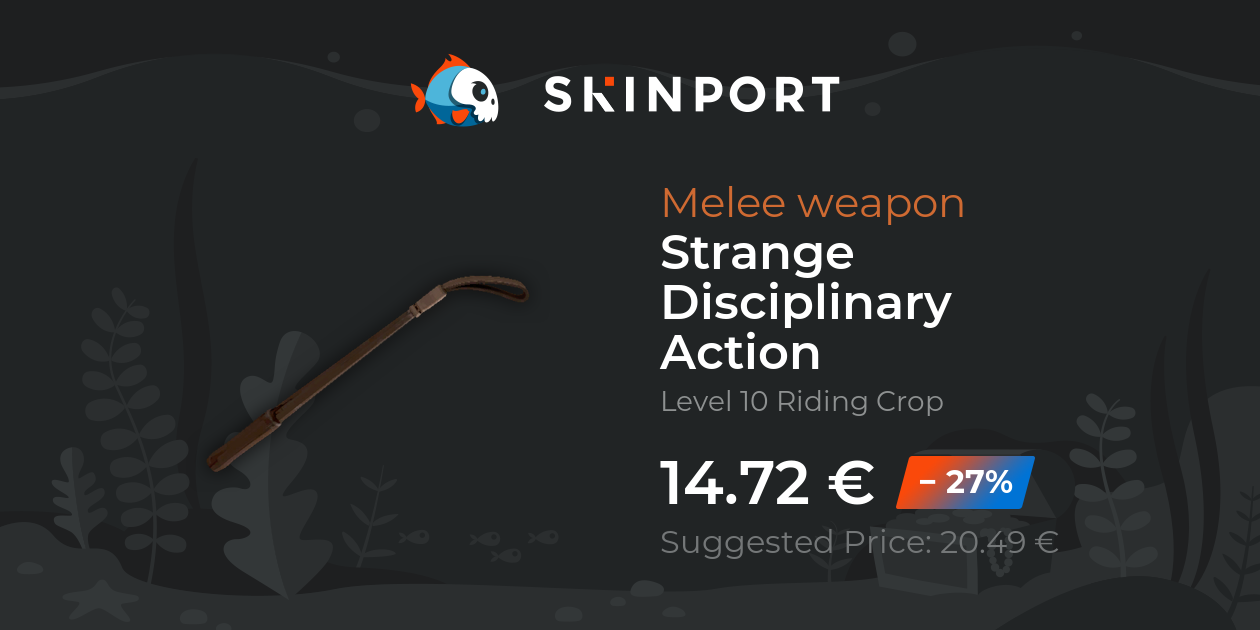 Strange Disciplinary Action - Team Fortress 2 - Skinport