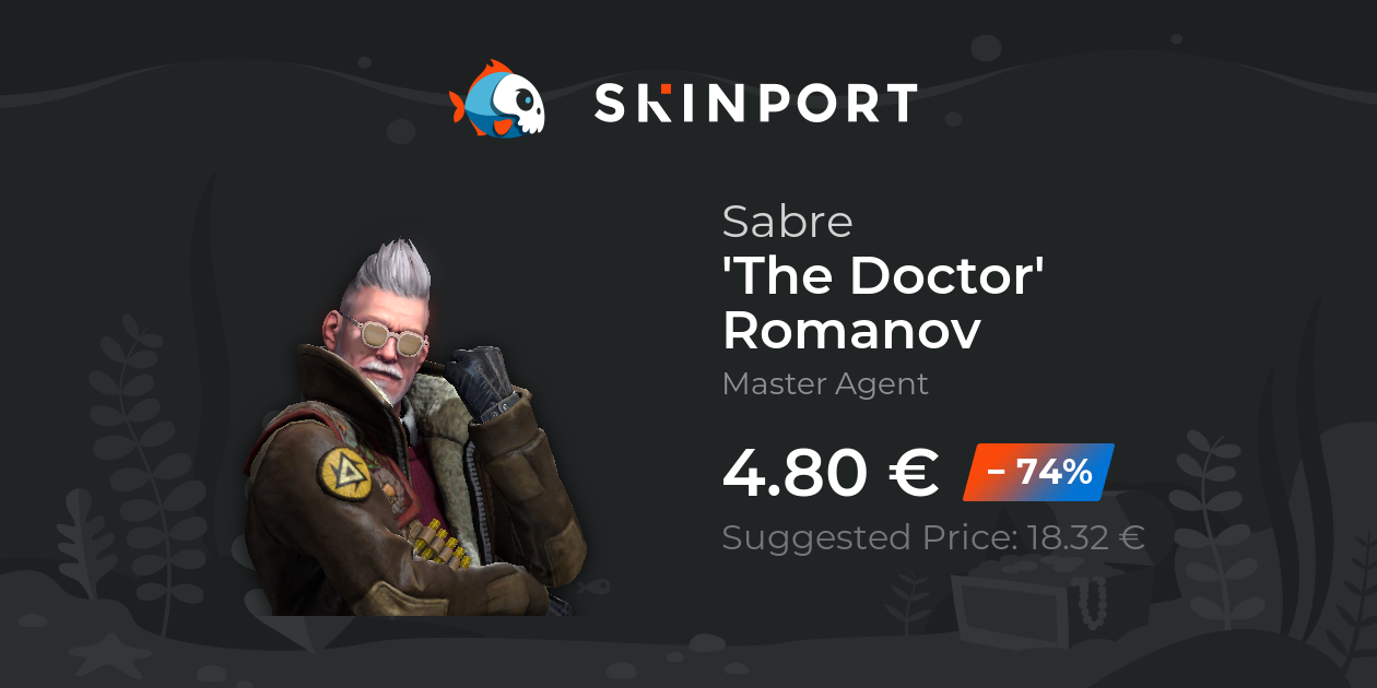 'The Doctor' Romanov | Sabre - Counter-Strike 2 - Skinport