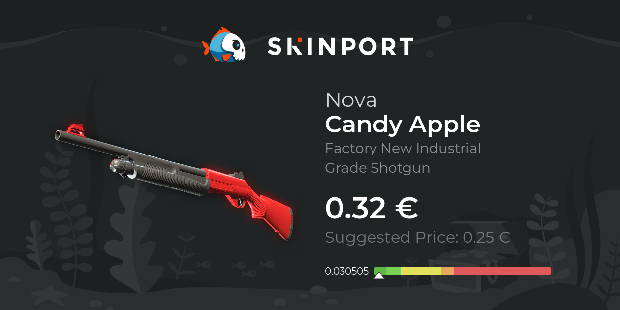 Nova | Candy Apple (Factory New) - Counter-Strike 2 - Skinport