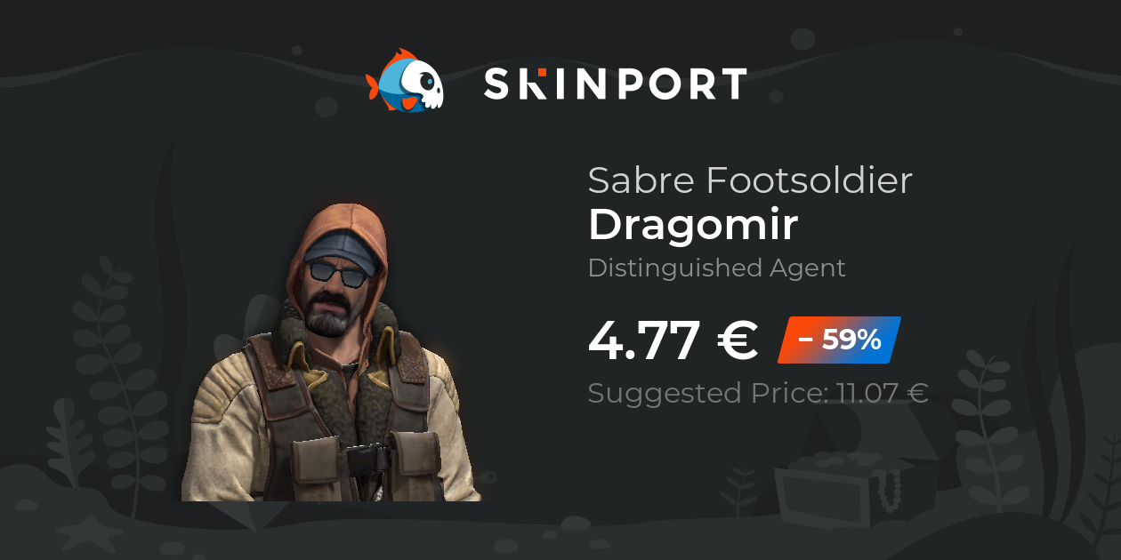 Dragomir | Sabre Footsoldier - CS2 - Skinport