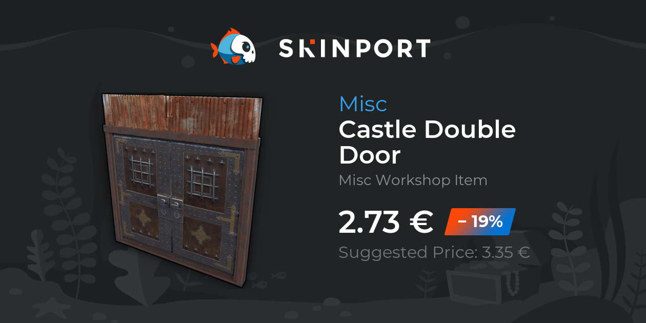 Castle Double Door - Rust - Skinport