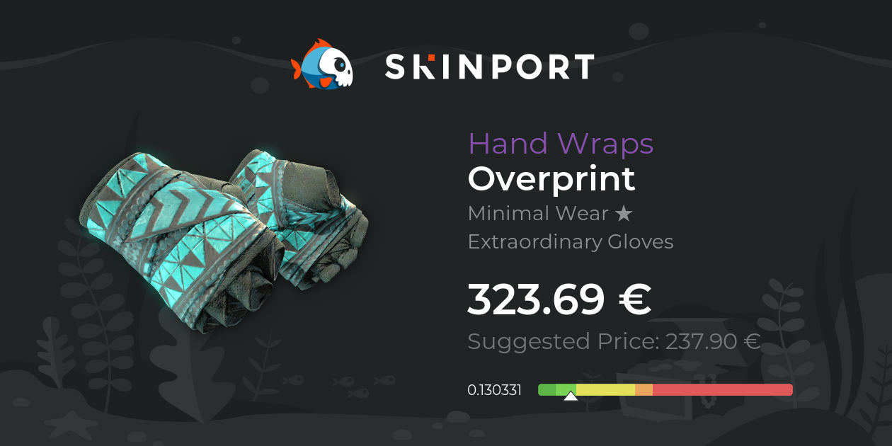 Hand Wraps | Overprint (Minimal Wear) - Counter-Strike 2 - Skinport