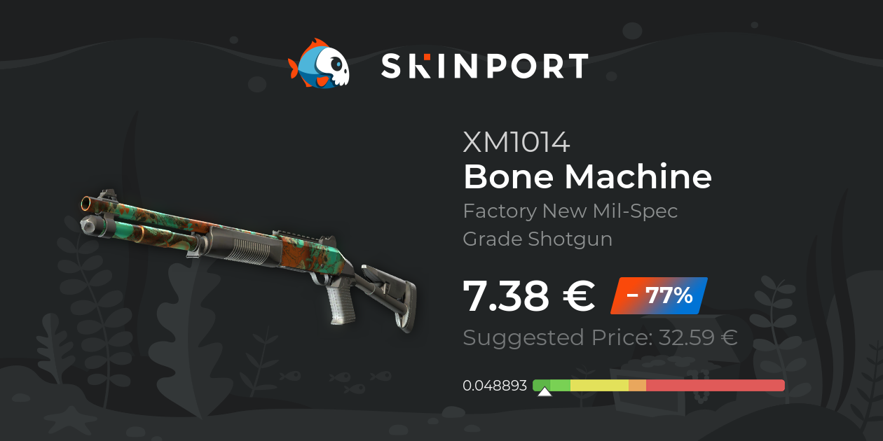 XM1014 | Bone Machine (Factory New) - Counter-Strike 2 - Skinport