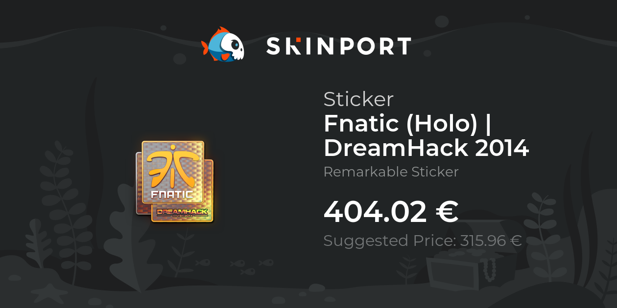 Sticker | Fnatic (holo) | DreamHack 2014 - Counter-Strike 2 - Skinport