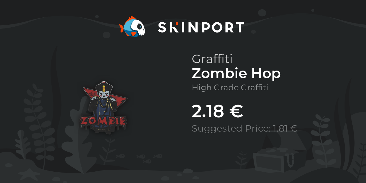 Sealed Graffiti | Zombie Hop - Counter-Strike 2 - Skinport