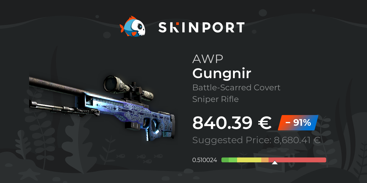 AWP | Gungnir (Kampfspuren) - Counter-Strike 2 - Skinport
