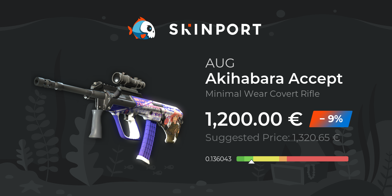 AUG | Akihabara Accept (Minimal Wear) - Counter-Strike 2 - Skinport