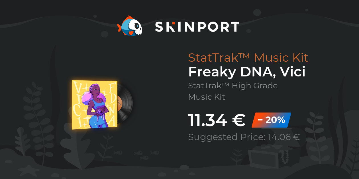 StatTrak™ Music Kit | Freaky DNA, Vici - Counter-Strike 2 - Skinport
