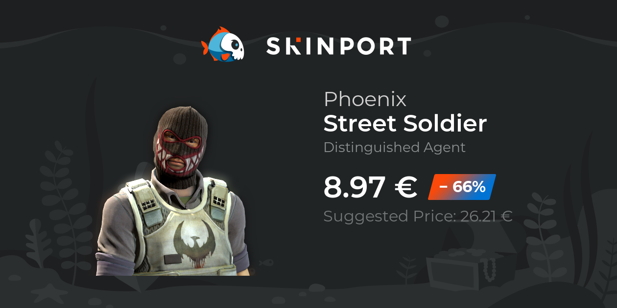 Street Soldier | Phoenix - Counter-Strike 2 - Skinport