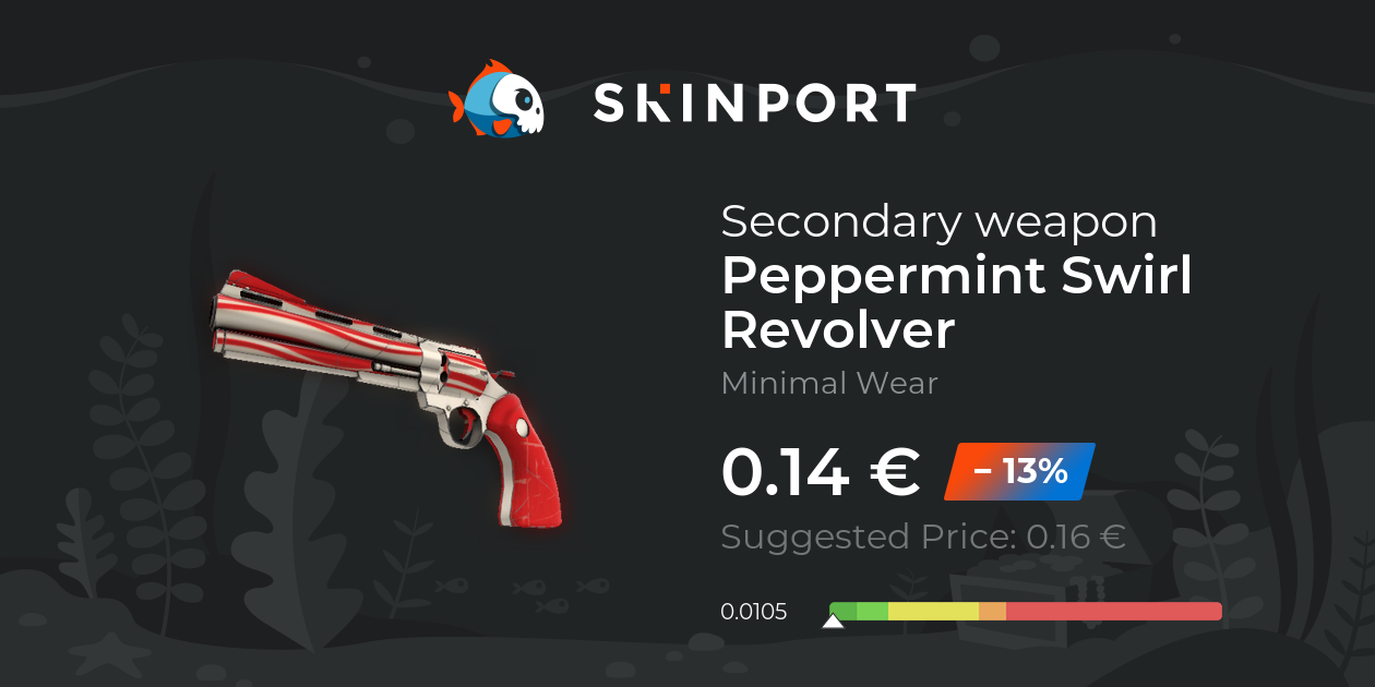 Peppermint Swirl Altıpatlar (Az Aşınmış) - Team Fortress 2 - Skinport