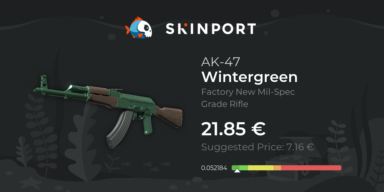 AK-47 | Wintergreen (Factory New) - Counter-Strike 2 - Skinport