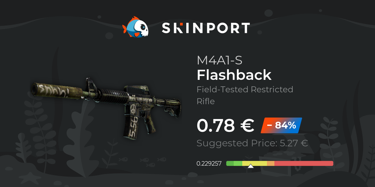 M4A1-S | Flashback (Field-Tested) - CS:GO - Skinport