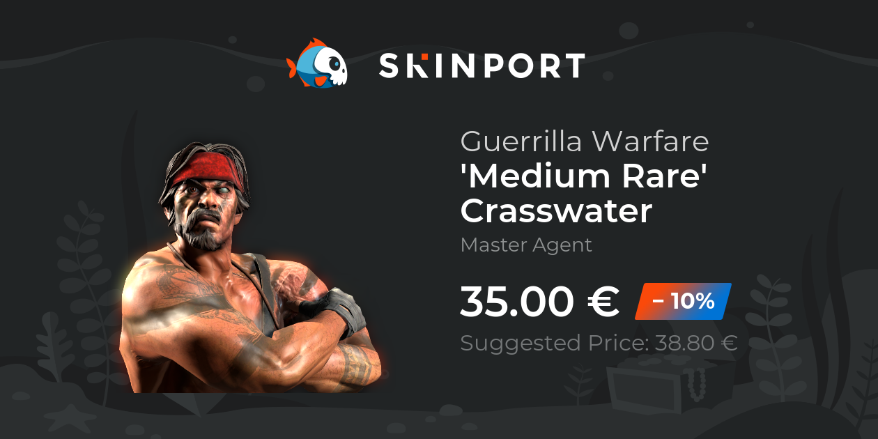 'Medium Rare' Crasswater | Guerrilla Warfare - Counter-Strike 2 - Skinport