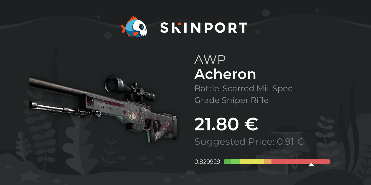 AWP | Acheron (Battle-Scarred) - Counter-Strike 2 - Skinport