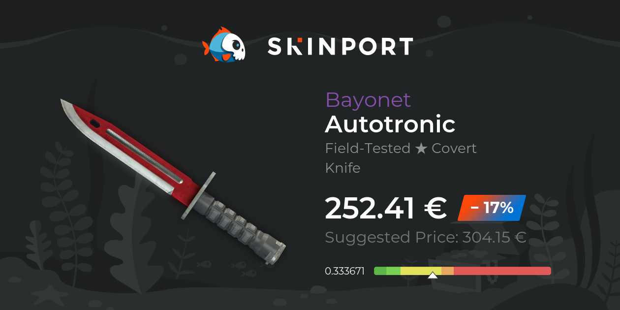 Bayonet | Autotronic (Field-Tested) - Counter-Strike 2 - Skinport
