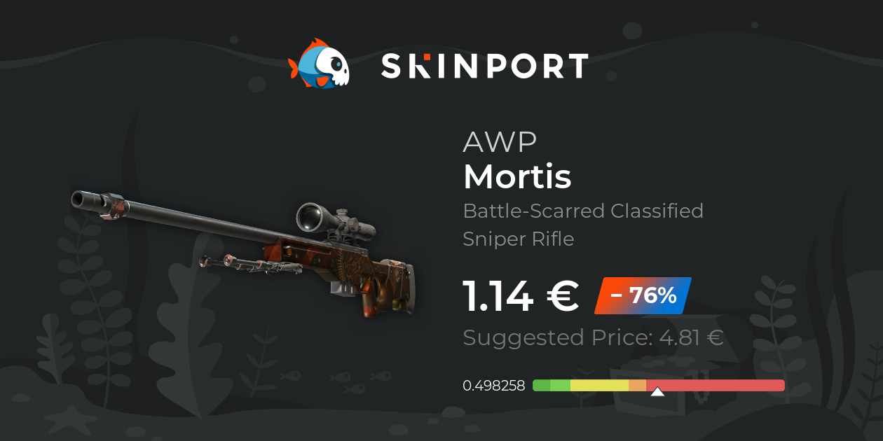 AWP | Mortis (Battle-Scarred) - Counter-Strike 2 - Skinport