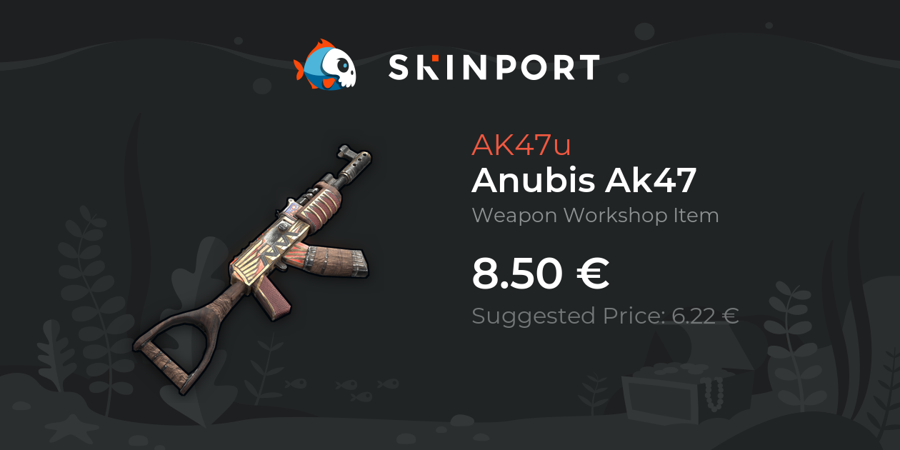 Anubis Ak47 - Rust - Skinport