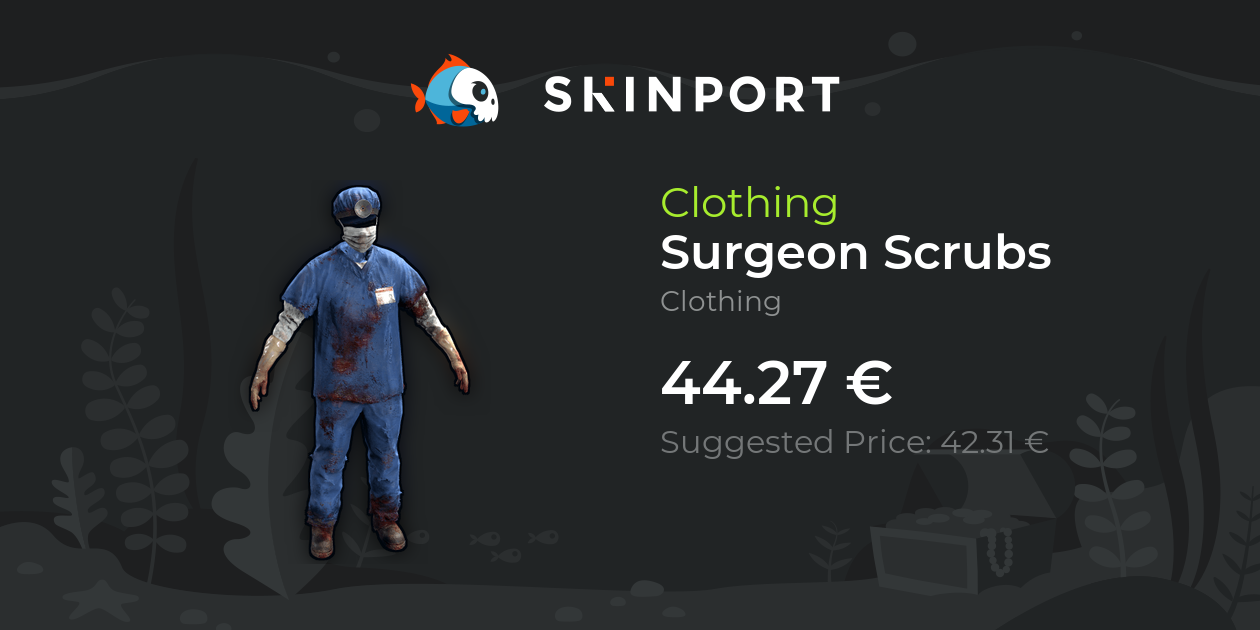 Surgeon Scrubs - Rust - Skinport