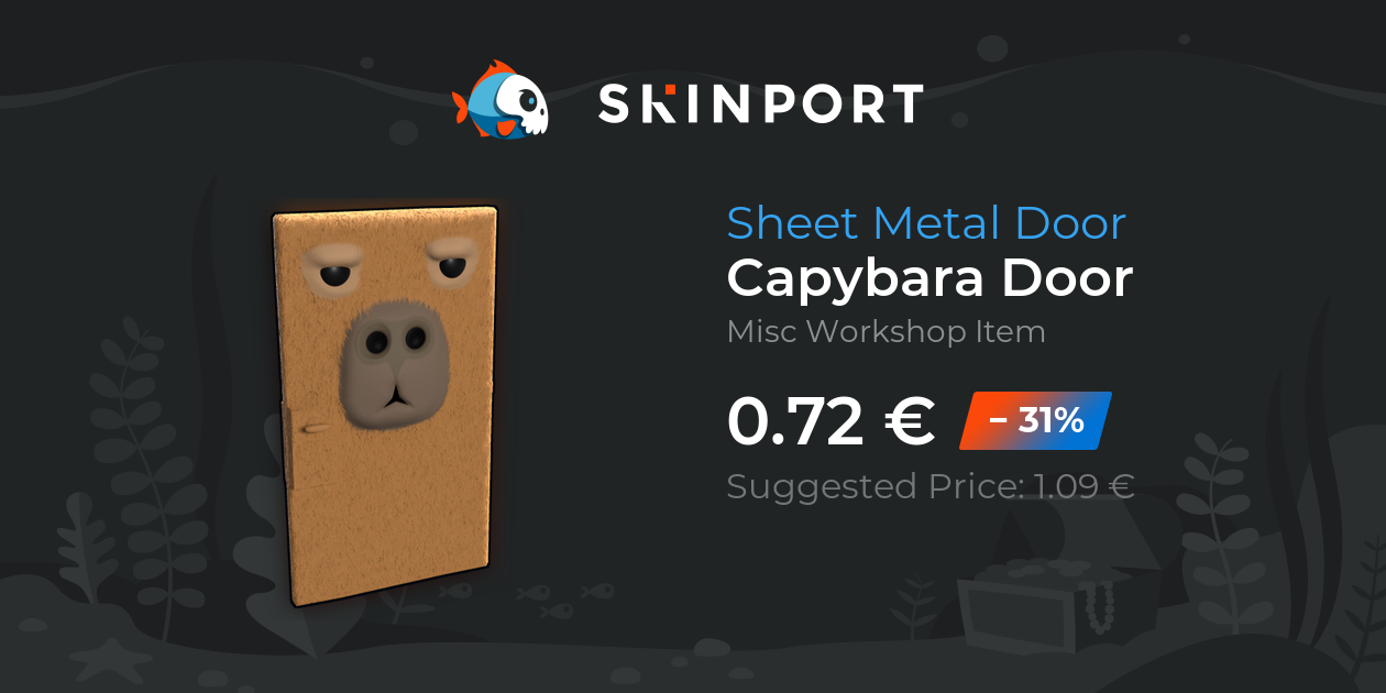 Capybara Door - Rust - Skinport