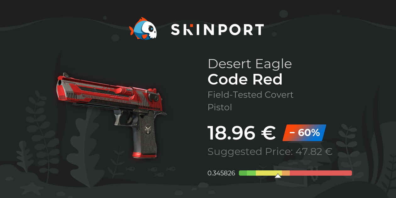 Desert Eagle | Code Red (Field-Tested) - Counter-Strike 2 - Skinport