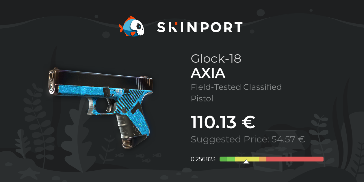 Glock-18 | AXIA (Field-Tested) - Counter-Strike 2 - Skinport