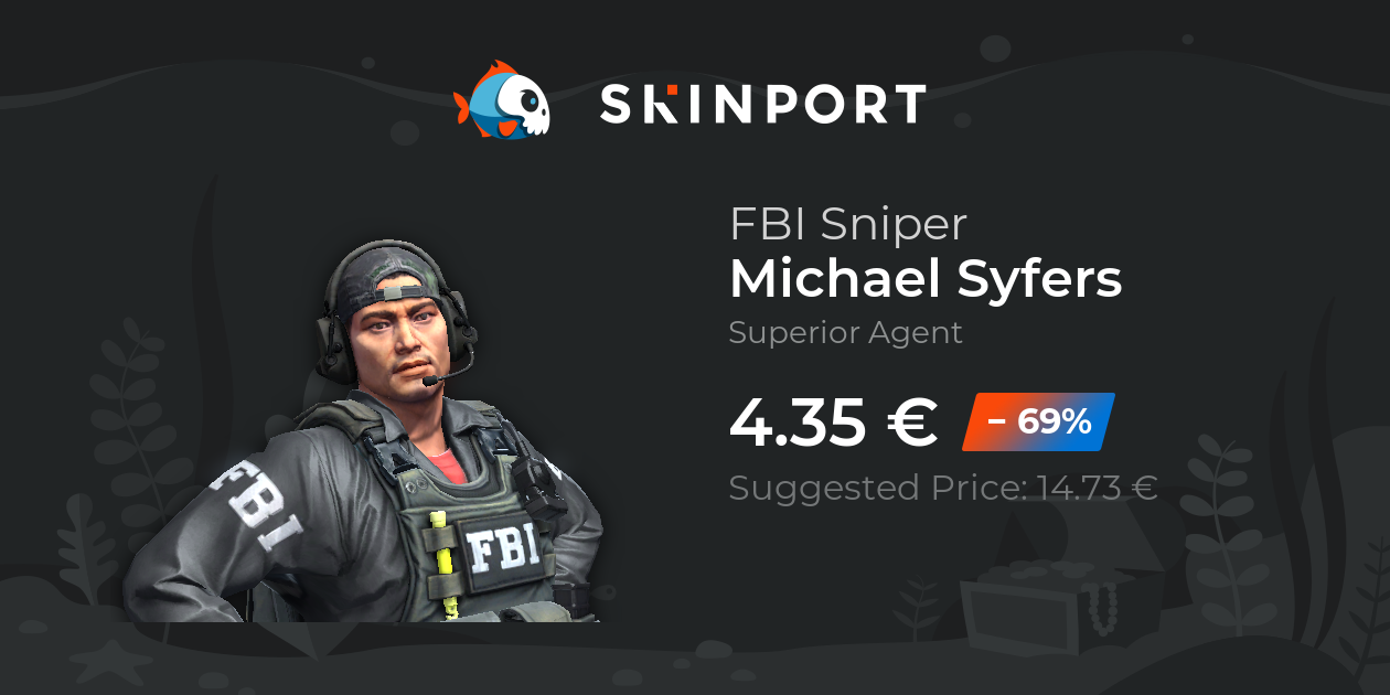Michael Syfers | FBI Sniper - CS2 - Skinport