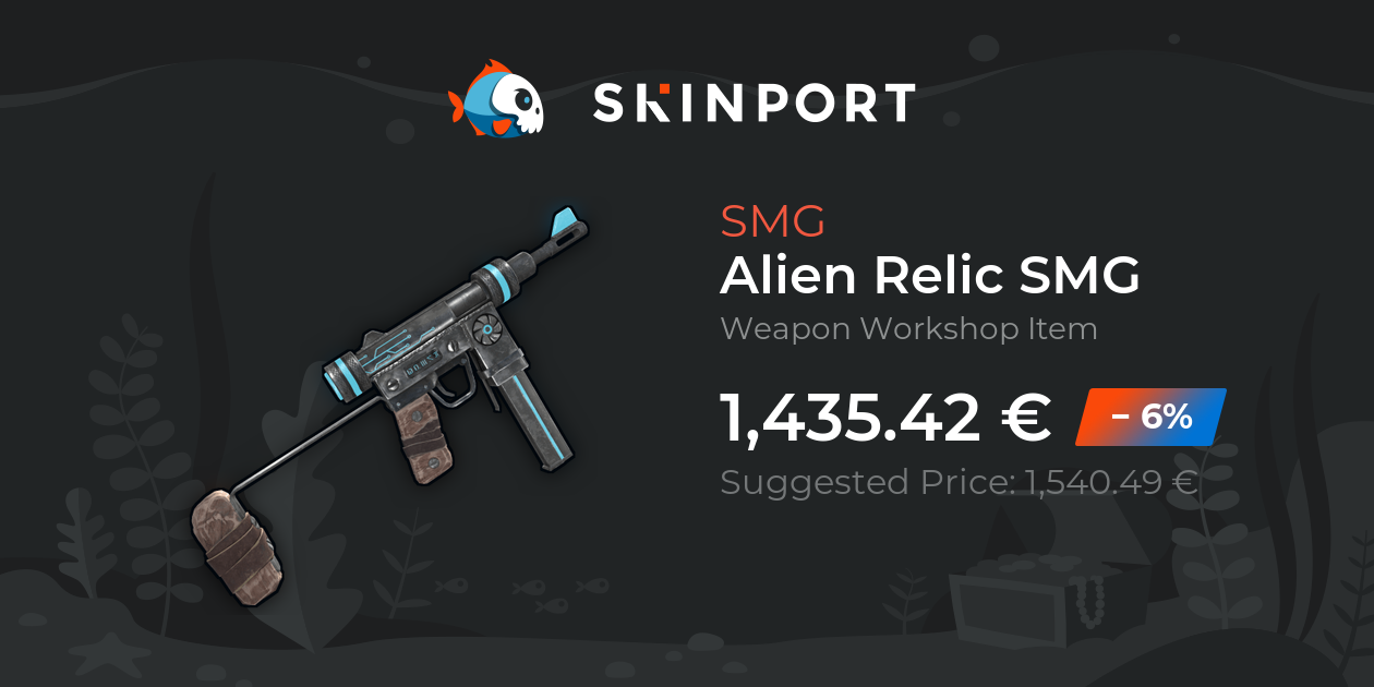 Alien Relic SMG - Rust - Skinport
