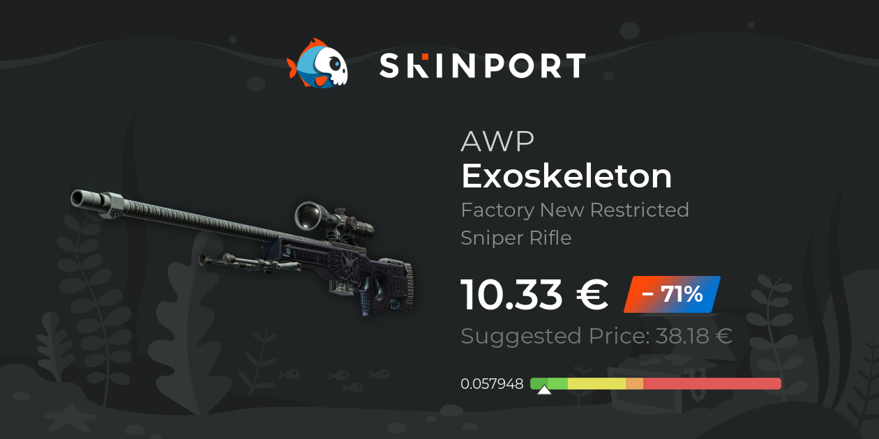 AWP | Exoskeleton (Factory New) - Counter-Strike 2 - Skinport