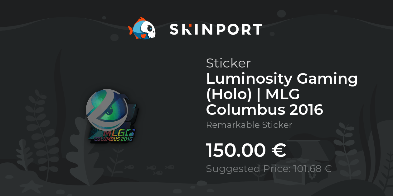 Sticker | Luminosity Gaming (Holo) | MLG Columbus 2016 - CS:GO - Skinport