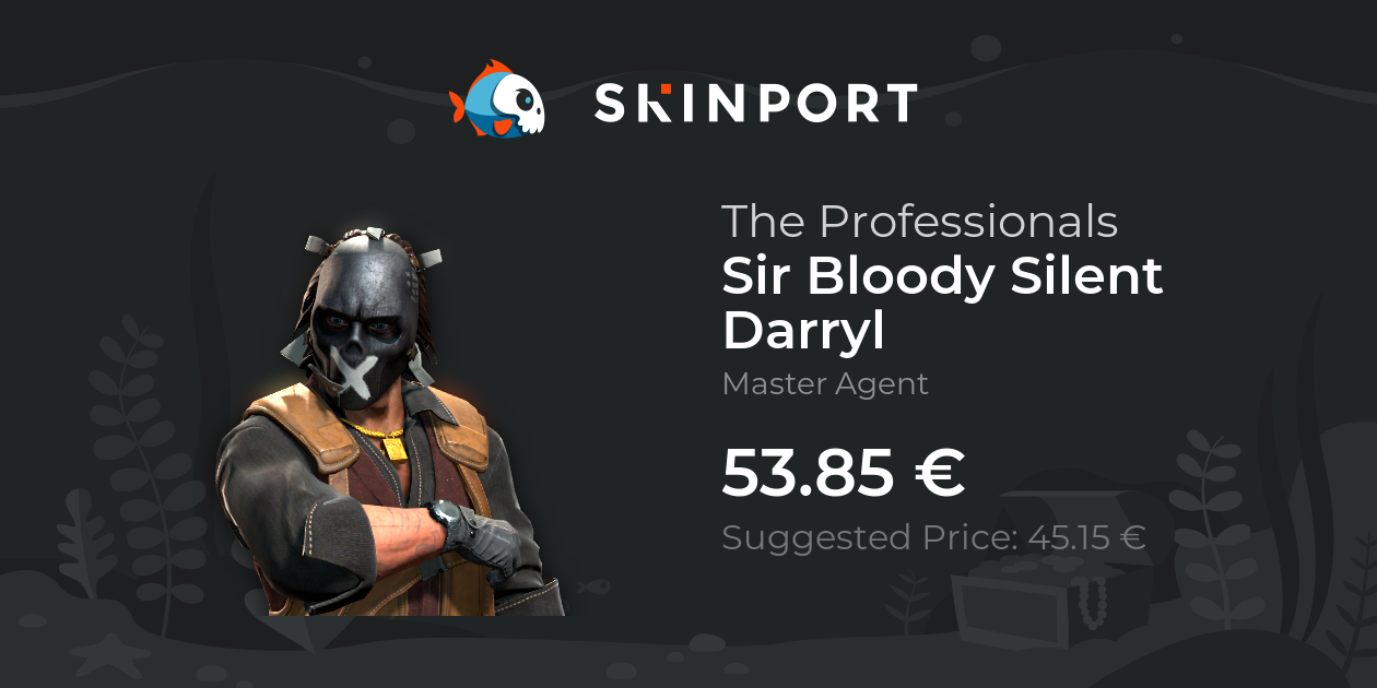 Sir Bloody Silent Darryl | The Professionals - Counter-Strike 2 - Skinport