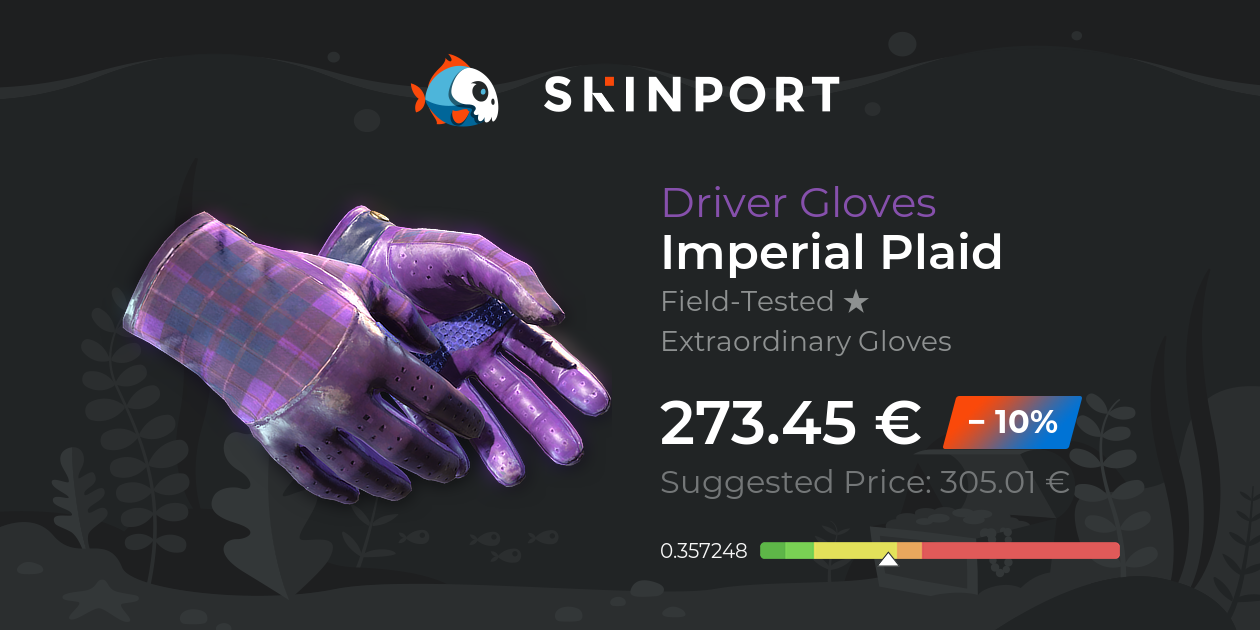Driver Gloves | Imperial Plaid (Field-Tested) - Counter-Strike 2 - Skinport