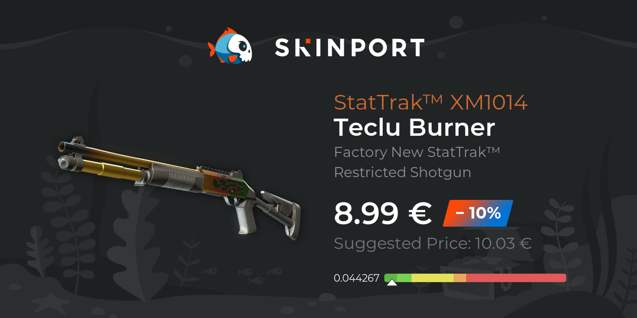 StatTrak™ XM1014 | Teclu Burner (Factory New) - Counter-Strike 2 - Skinport