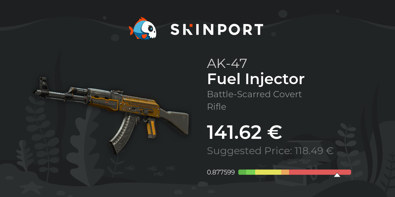 AK-47 | Fuel Injector (Battle-Scarred) - Counter-Strike 2 - Skinport