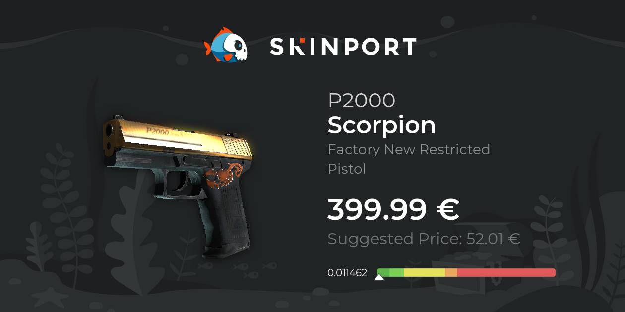 P2000 | Scorpion (Factory New) - Counter-Strike 2 - Skinport