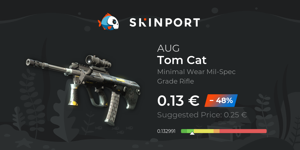 AUG | Tom Cat (Minimal Wear) - Counter-Strike 2 - Skinport