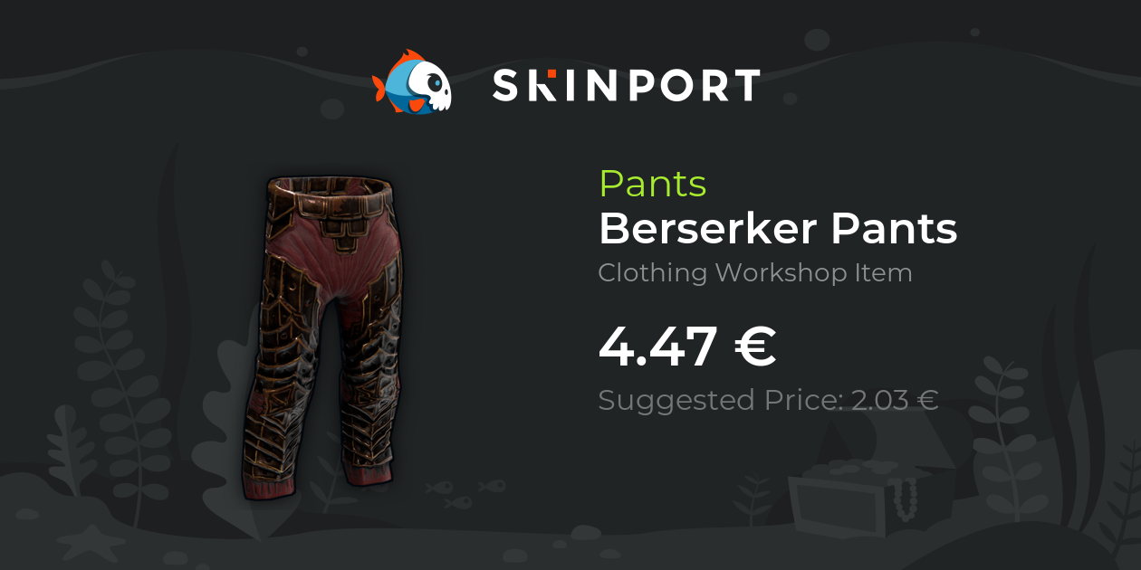 Berserker Pants - Rust - Skinport